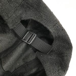 Supreme | Accessories | Supreme Authentic Linen Black Hat Cap | Poshmark